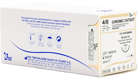 Chromic Catgut - Absorbable Suture - Boz Medical