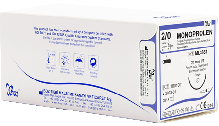 Monoprolen Polipropileno Sutura (PP) Suturas Quirúrgica No Absorbible