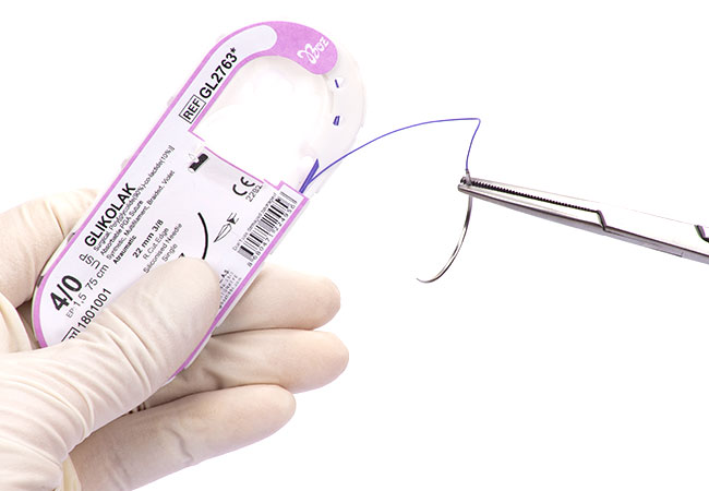 Polyglycolide Lactid Acide (PGLA) Dental Suture - Glikolak - Boz Medical