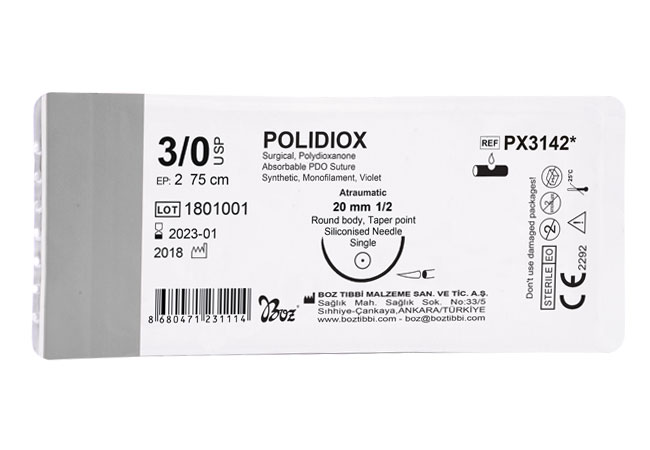 Sutura dental de polidioxanona PDO - Polidiox | Boz Medical