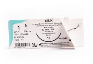 Silk - Non-Absorbable Surgical Veterinary Sutures - Boz Medical